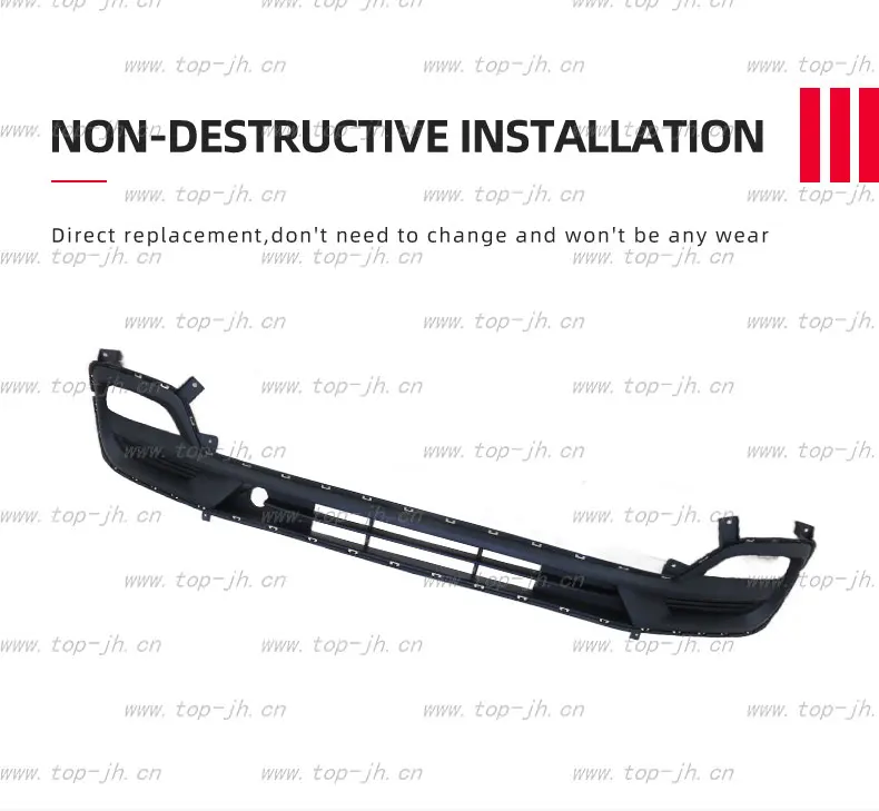 Carval Jh Body Parts Auto Lamps Front Bumper Grille For H1 2018 Auto ...