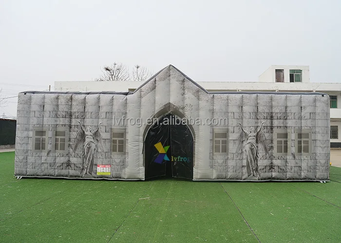 Custom Ghost House Tent Inflatable - Halloween Fun!