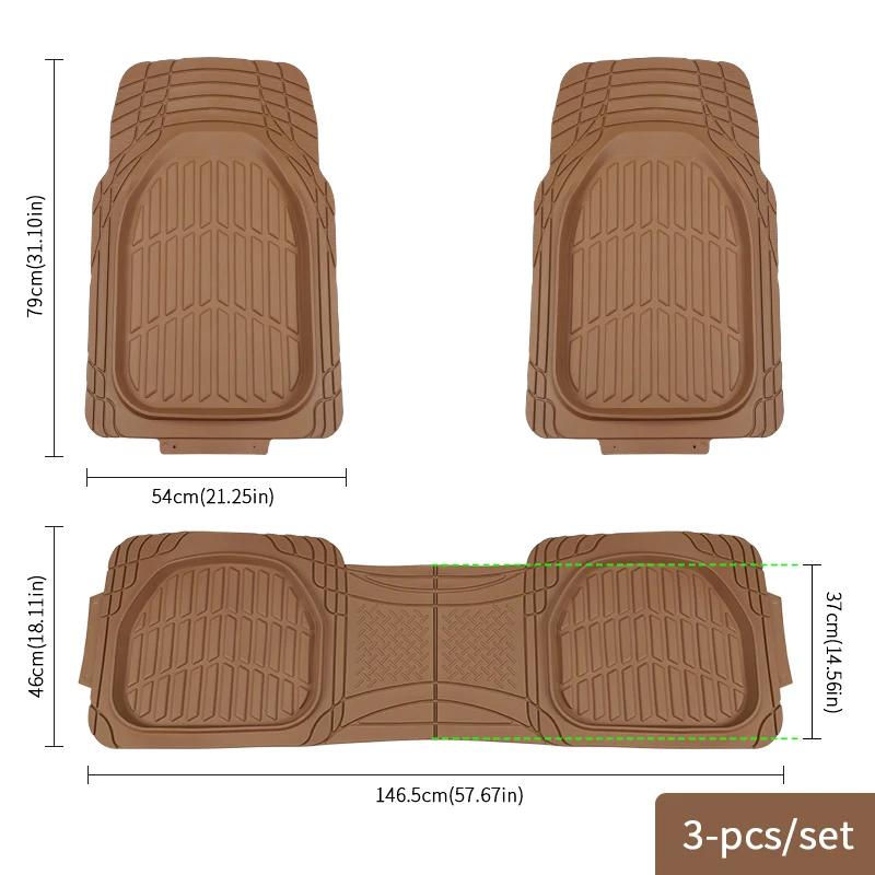 Factory Full Set New Design Pvc Car Mats Carpet Set Car Mat Car ...