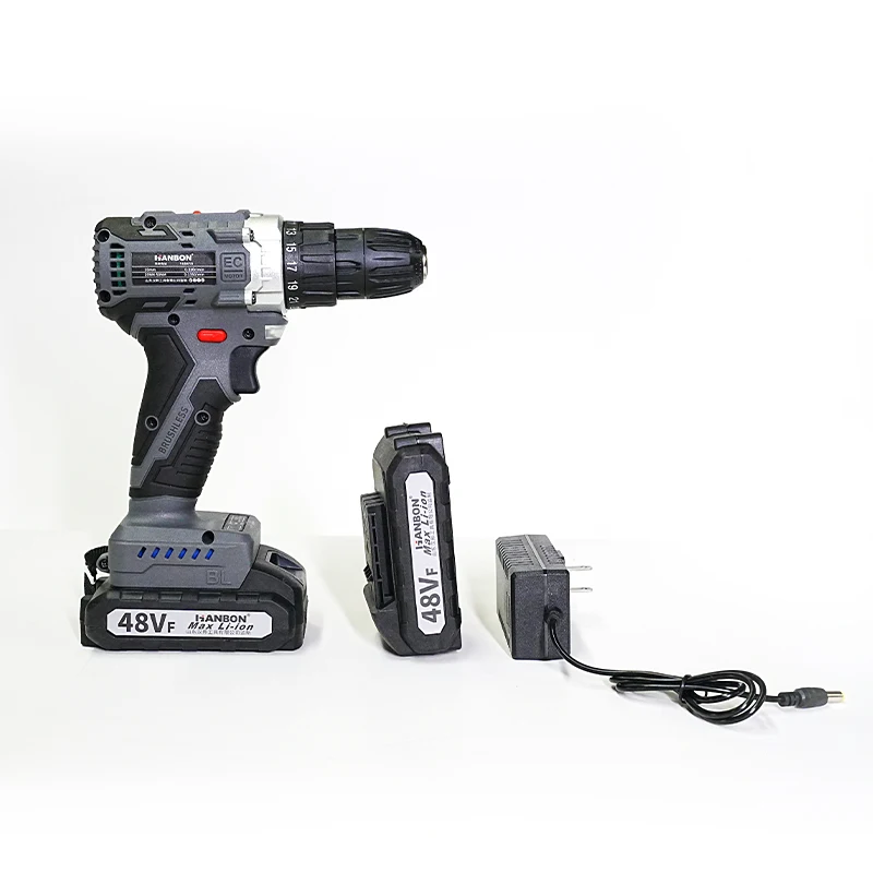 Classic Small Portable Rechargeable Cordless Drill 48v Lithium Battery ...