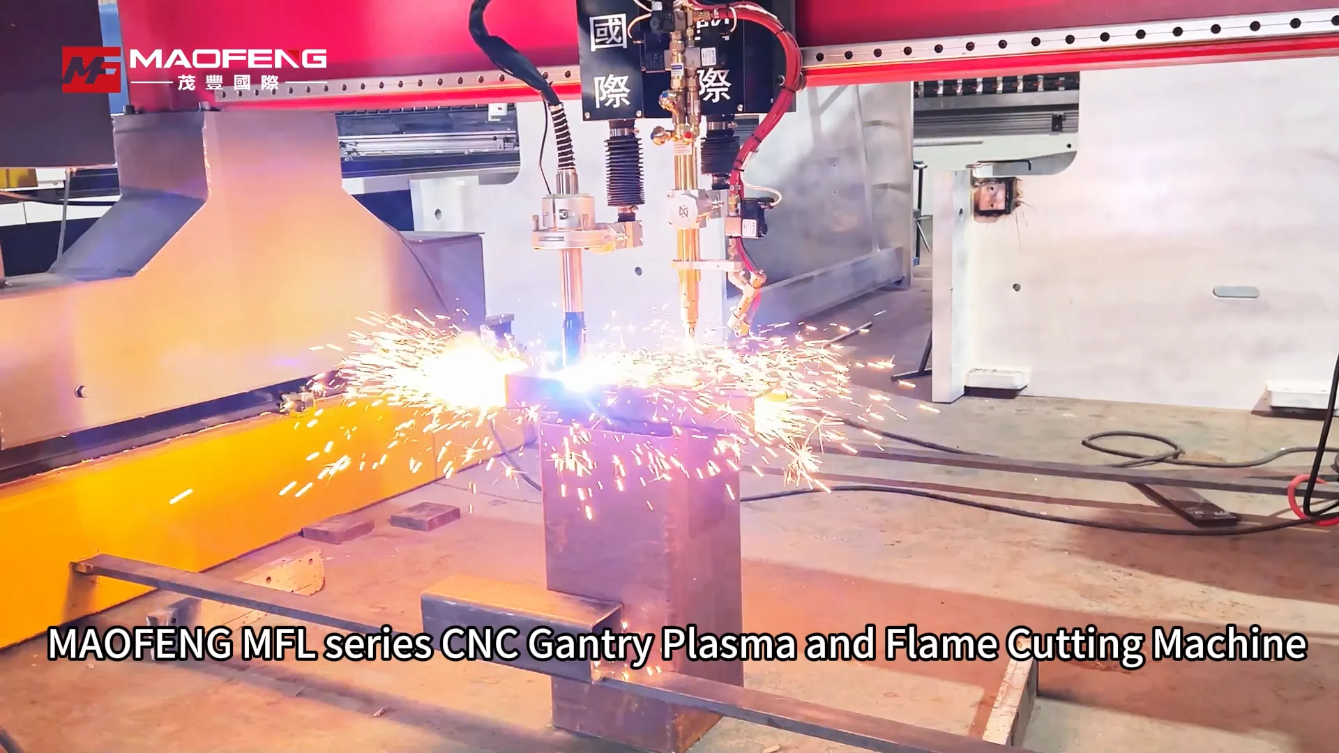 Gantry Plasma Cutter Plasma Mfl-2040 Heavy Duty Cnc Plasma Cutting ...