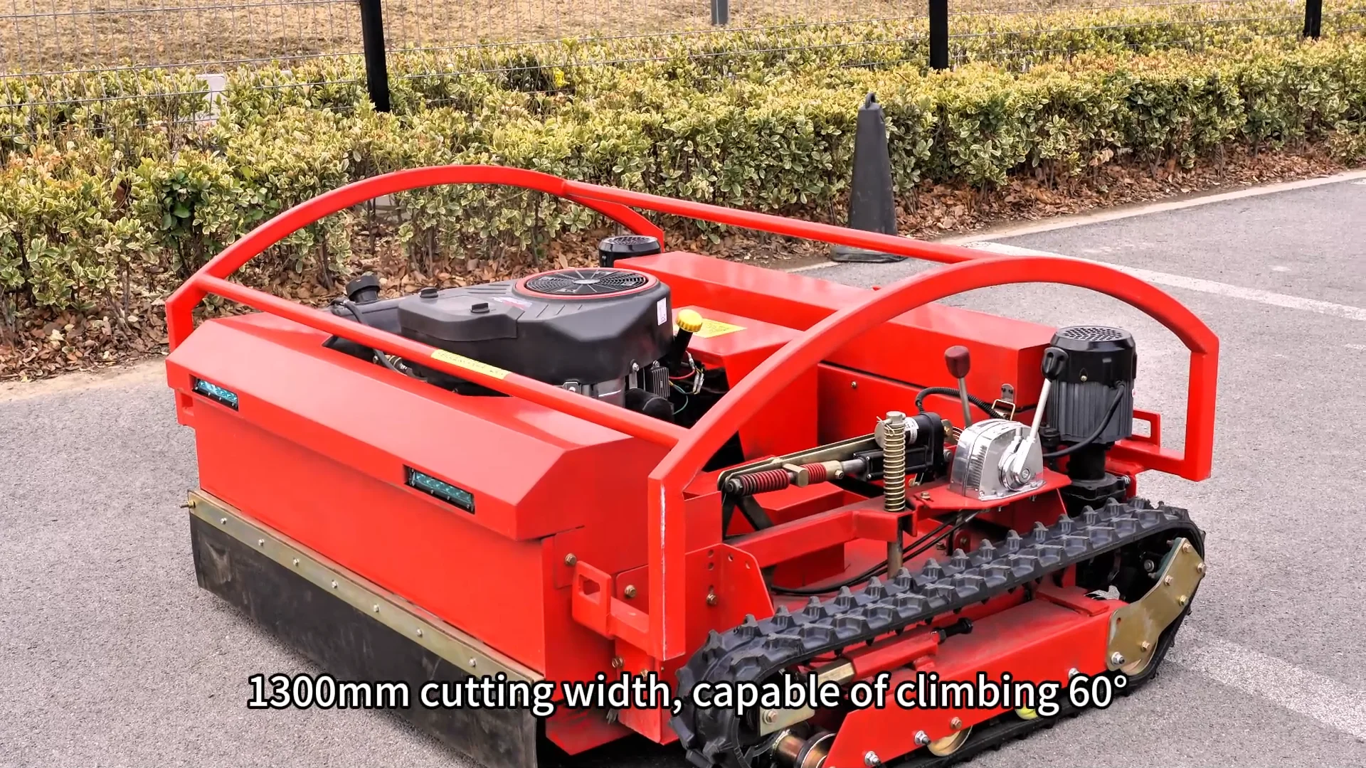 Highway Slope Heavy Duty Brushless Lawn Mower 764cc Grass Cutting ...