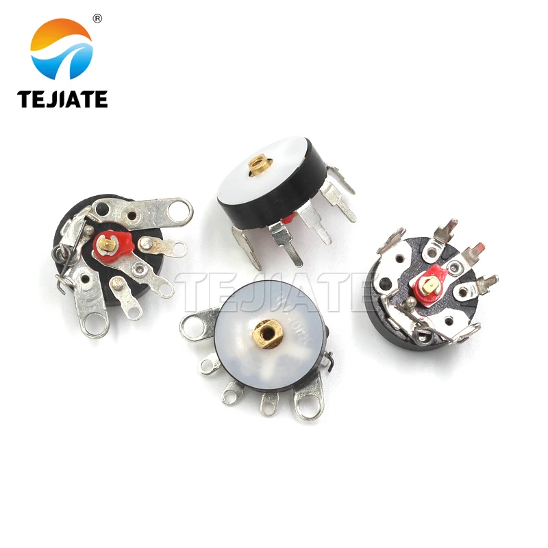 Tejiate Volume Control 10k 12mm Rotary Potentiometer 50k With Switch ...