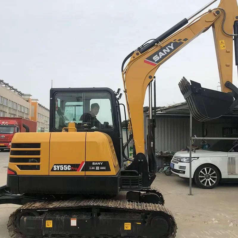 Used High Performance Sany Digger Sany Used Excavator Price SY55C Pro ...