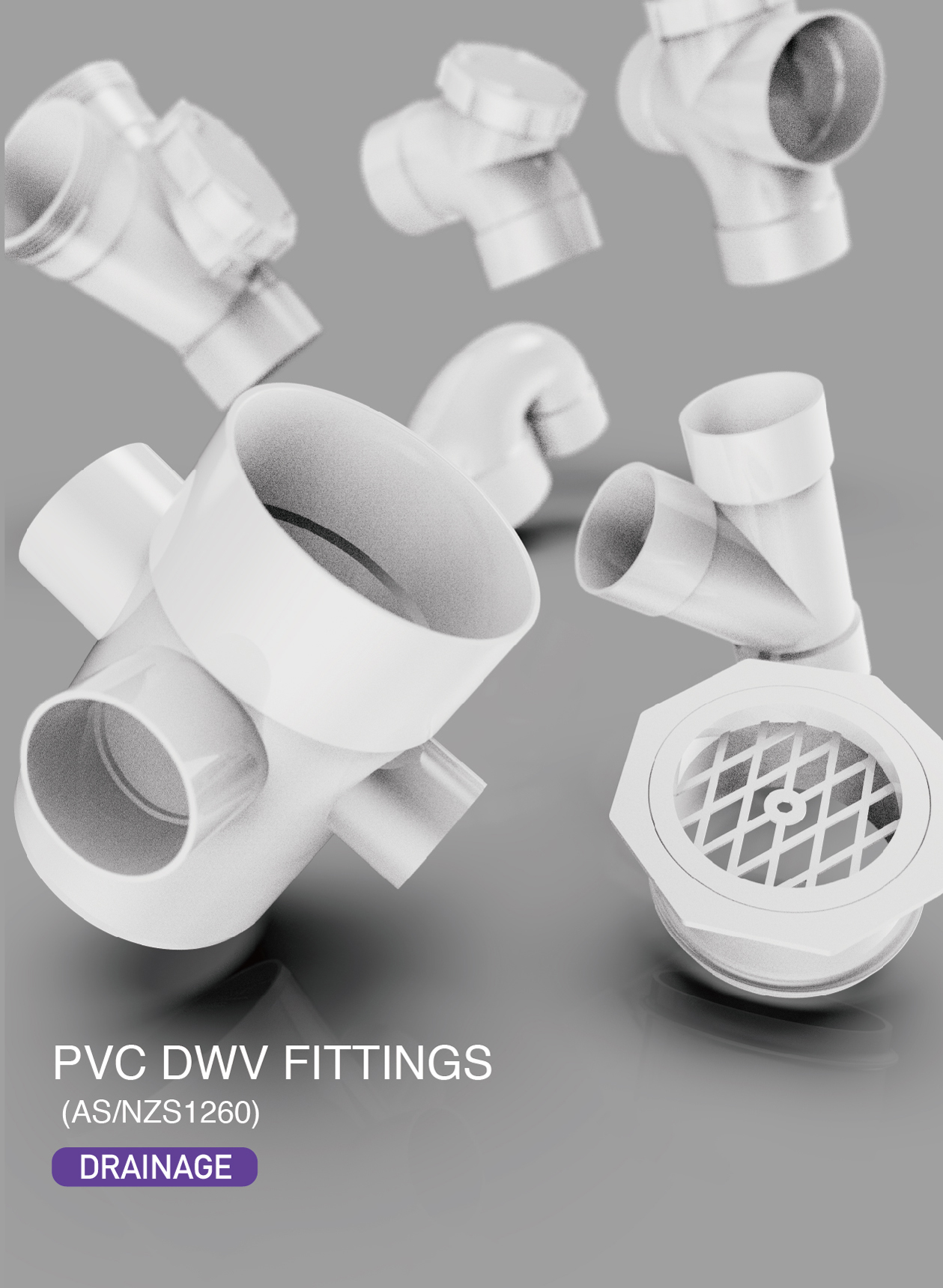 Era As/nzs1260 Watermark Certificate Pvc Dwv Tee Fittings 88 Degree ...