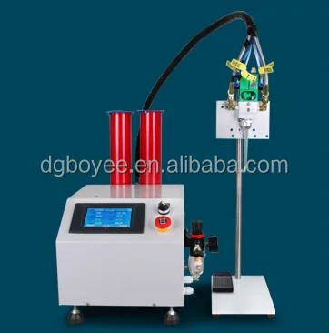 Small Desktop Double Liquid ab Silicone Semi-automatic Dispensing ...