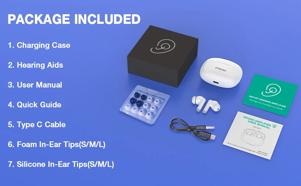 Digital Bluetooths Deaf-aid Amplifier Audifono Para Sordos Rechargeable ...