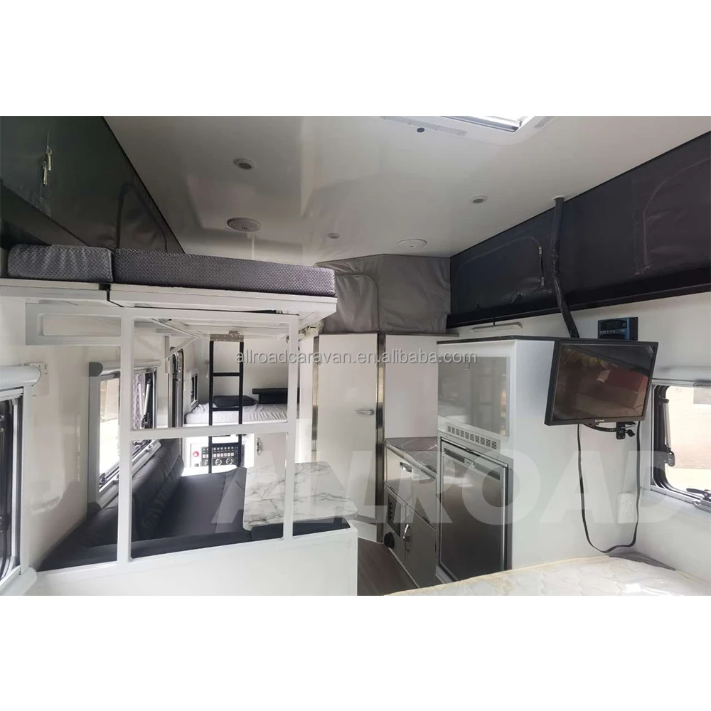 New Hybrid Caravan Pop Top 15ft Offroad Trailer Camper