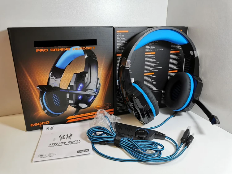 Auriculares Estéreo Uv G9000 Para Juegos,Cascos Con Cancelación De ...