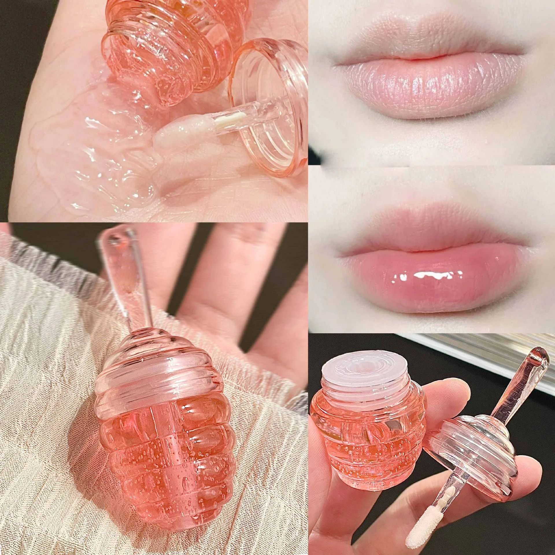 Little Honey Pot Lip Oil - Moisturizing Liquid Lip Balm
