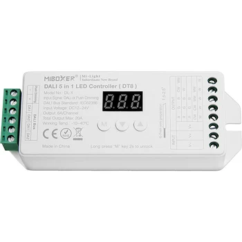 Dali Dt8 Led Controller Miboxer Dl-x Dali 5 In 1 Constant Voltage Rgb ...