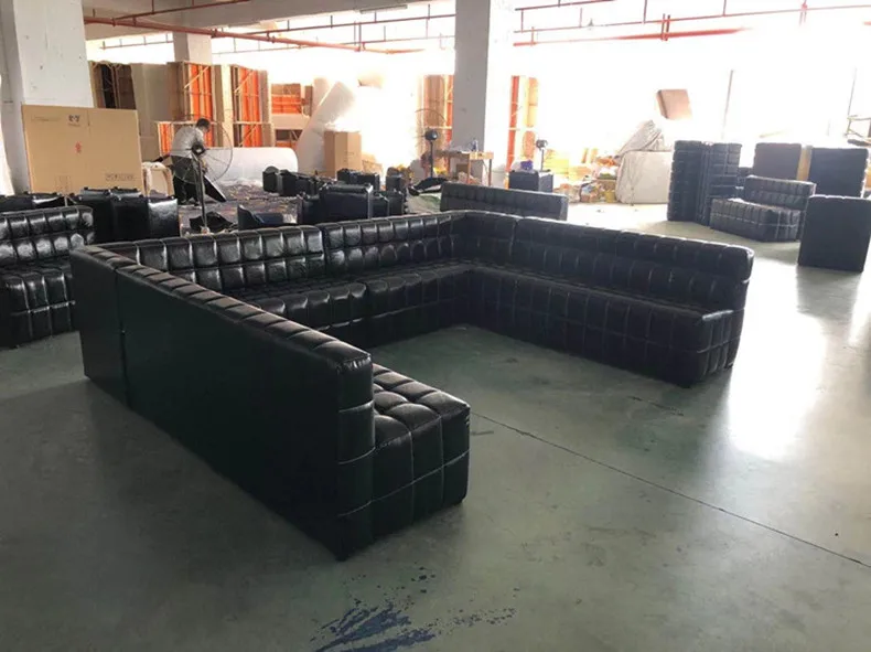 L Shape U Shape Custom Nightclub Bar Lounge Furniture