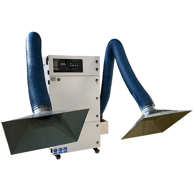 Soldering Welding Fume Extractor For Soldering Station With Double Arms ...