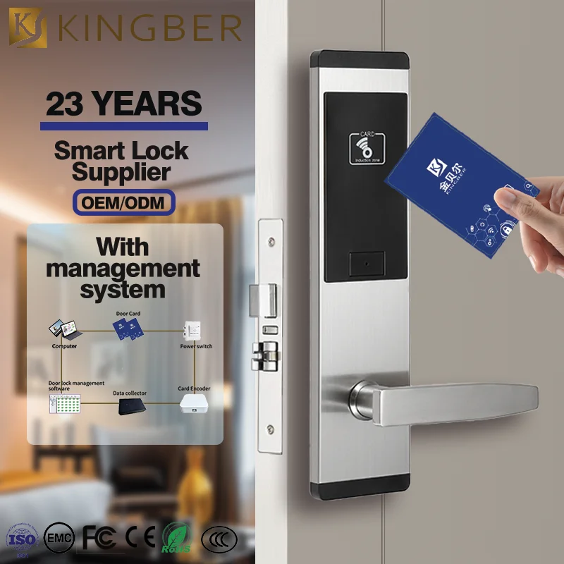 Hight Security Anti Theft Automatic Electronic Hotel With Management ...