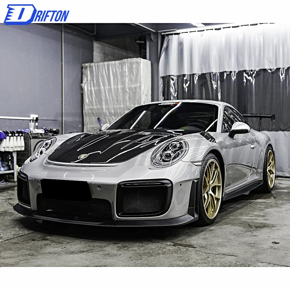 Upgrade Gt2rs Style Half Carbon Fiber Body Kit For Porsche 911 Carrera ...