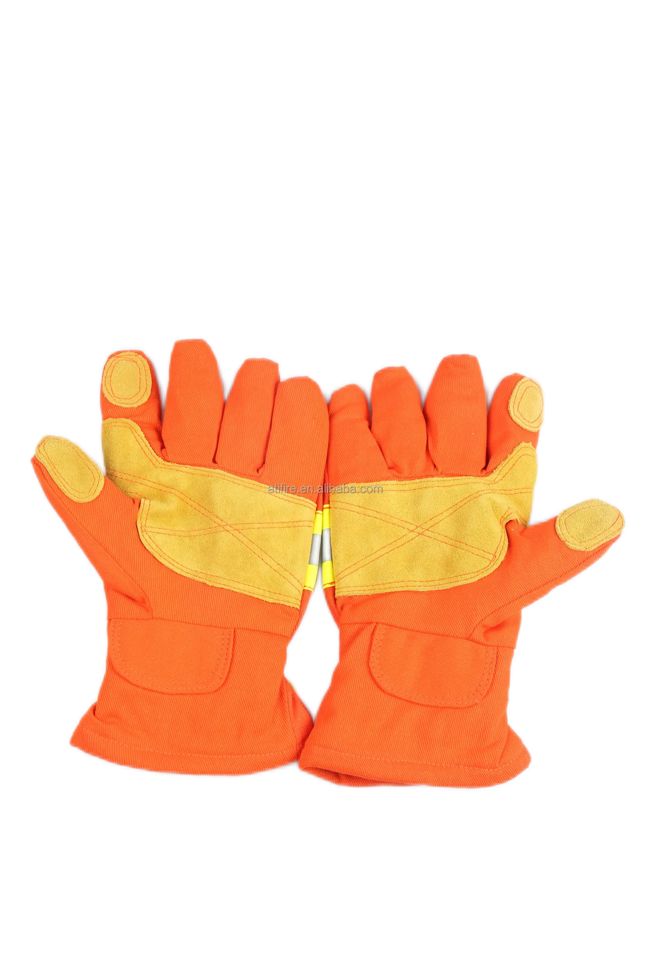 Ati-fire Firefighter Glove Nomex Fireman Fire Fighting Gloves| Alibaba.com