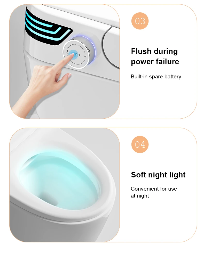 Automatically Open Instant Heat Female Washing Remote Control Smart ...