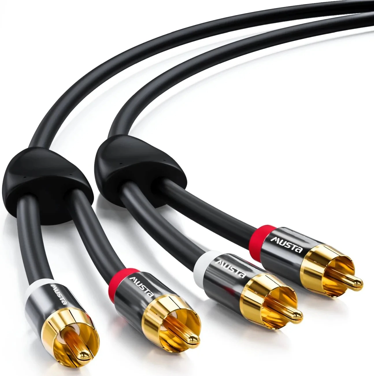 Good Quality OEM ODM Rca Cable High Quality Stereo Plug 24k Gold Plated ...