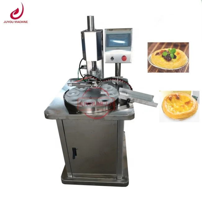 Low Cost Safety Pneumatic Professional Pie Tart Making Machine Waffle ...