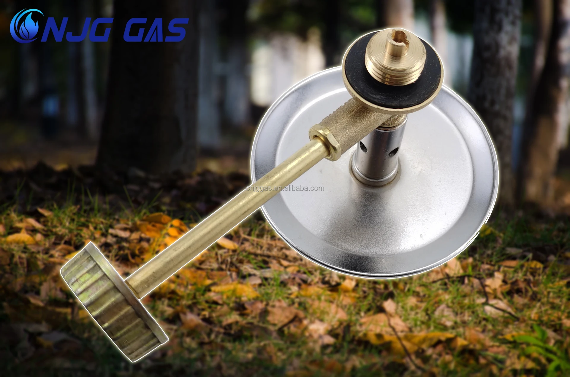 CNJG LPG Gas Burner Head and Copper Valve Control Small Mini Single ...
