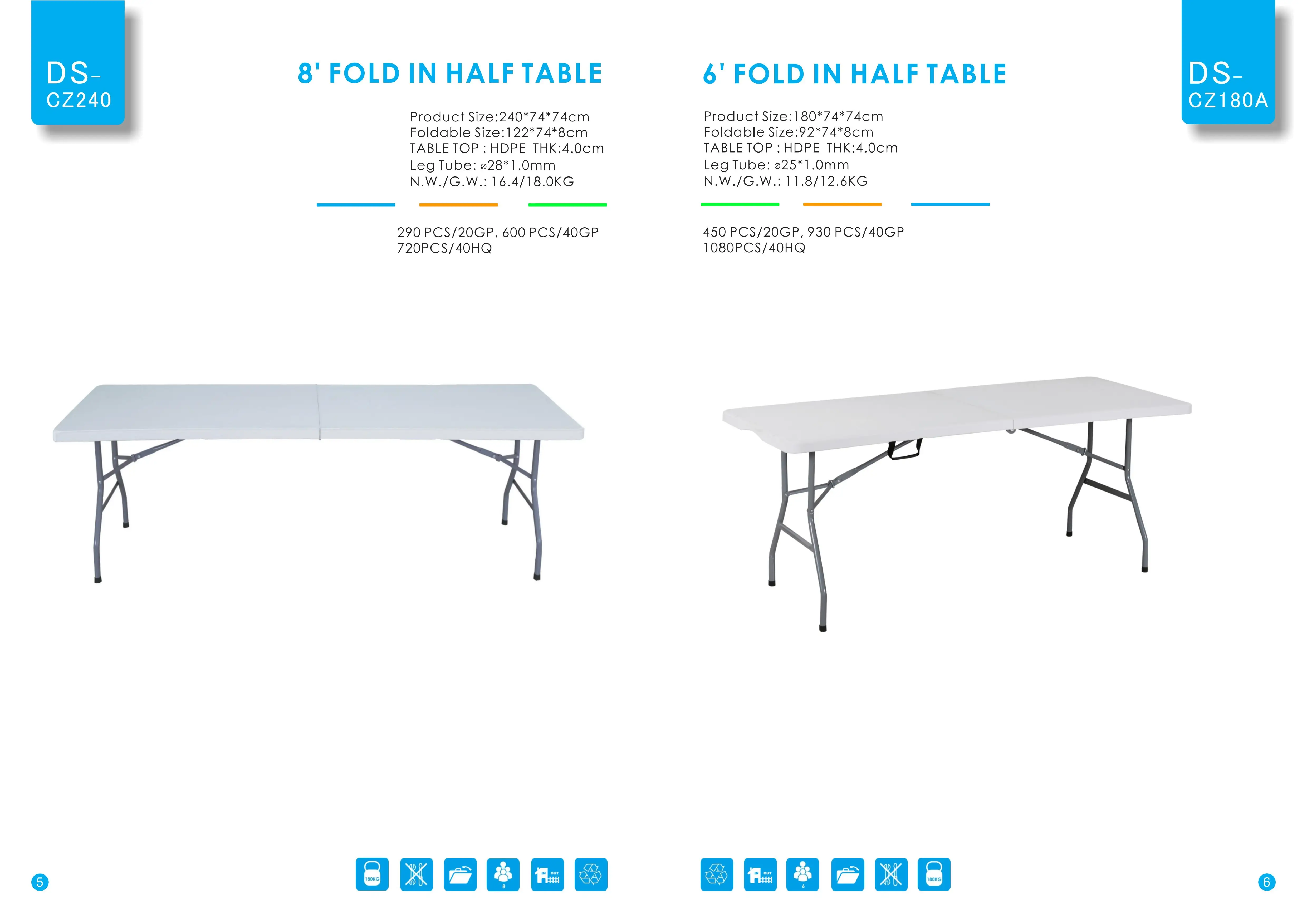 Rectangular Folding Banque Tparty Tables Foldable For Parties - Buy ...