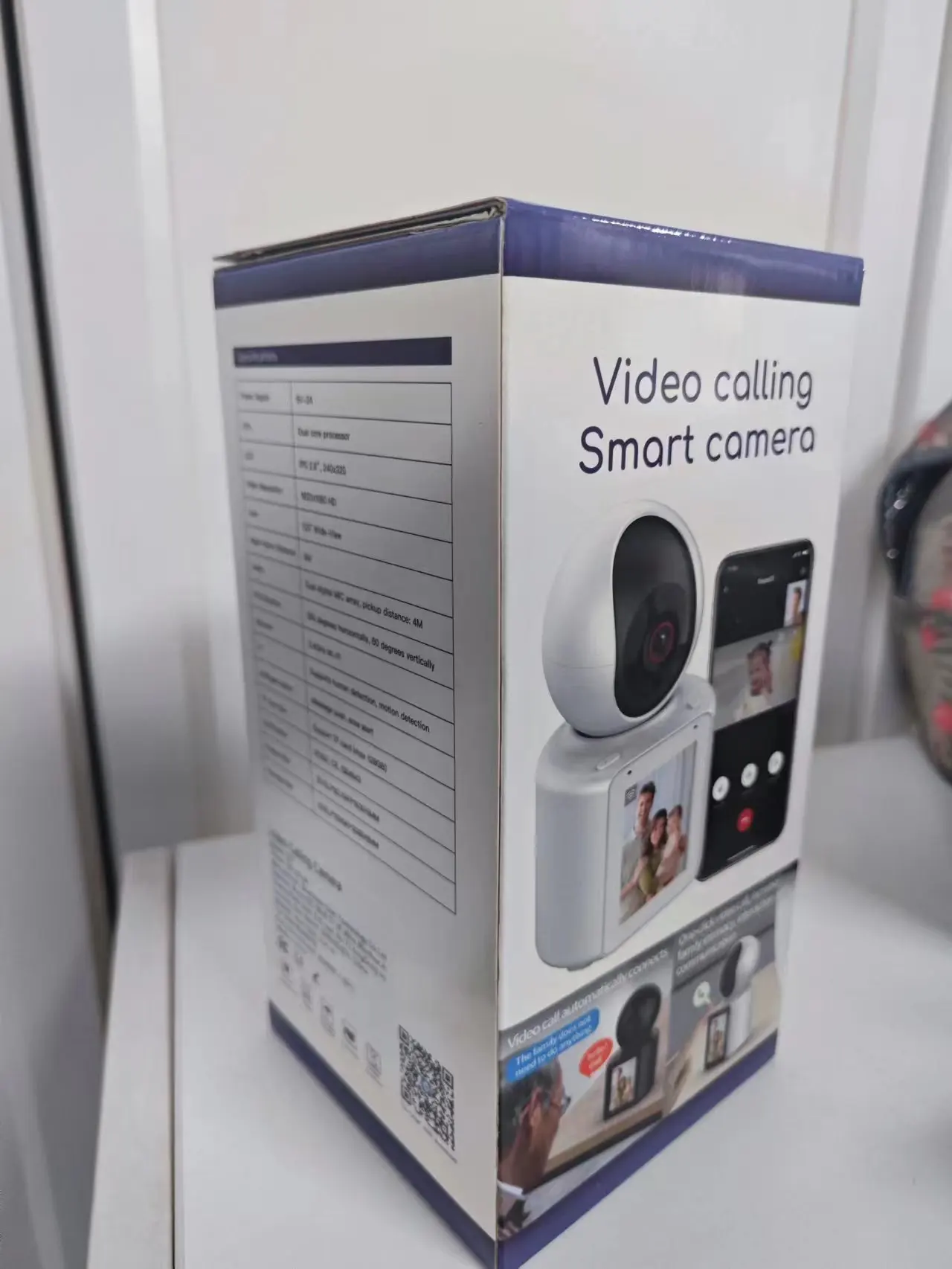 Smart Home Wifi 1080p 2-way Video Calling Cameras Record Baby Monitor ...