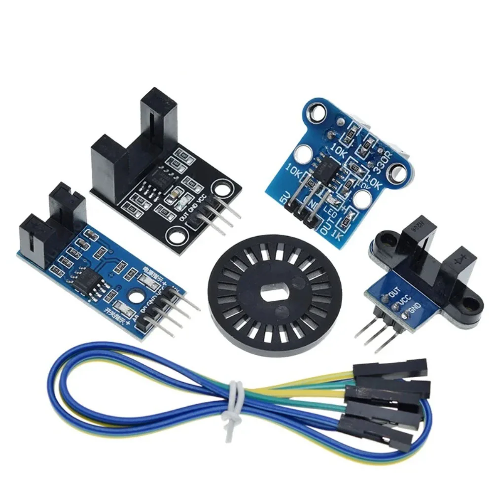 Photoelectric Beam Speed Sensor Module 3.3V-5V Slot-Type Optocoupler ...