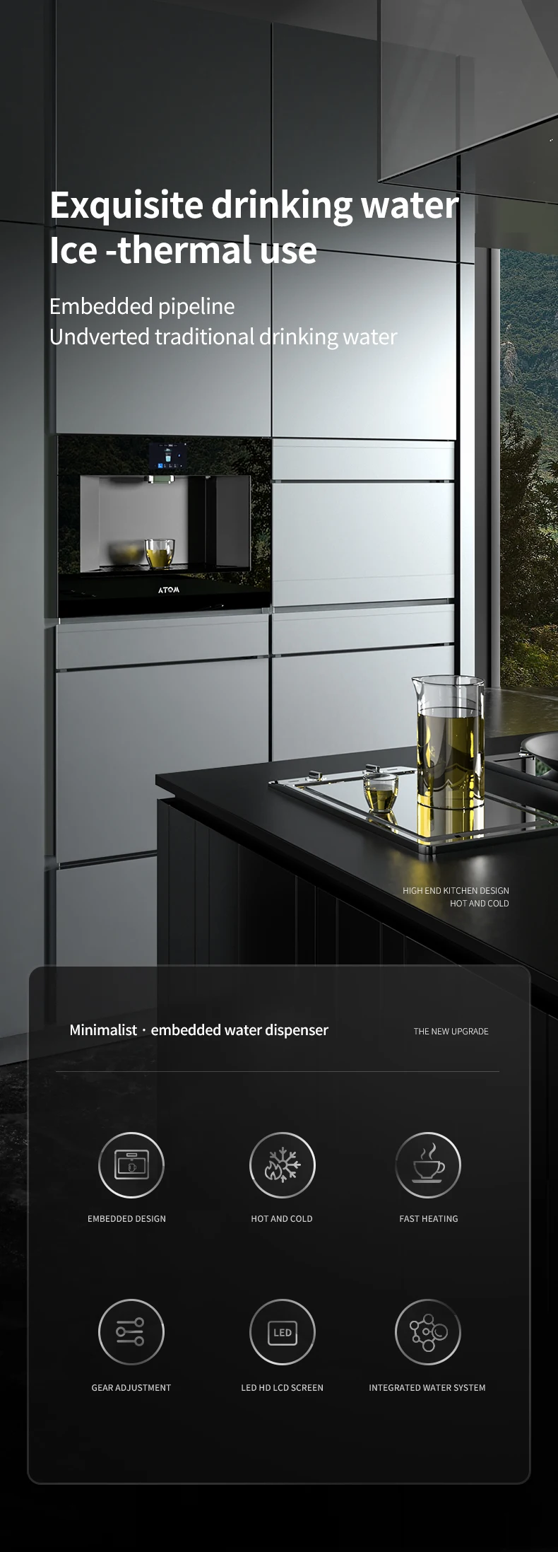 Smart Water Dispenser - Instant Hot & Cold Drinking Water