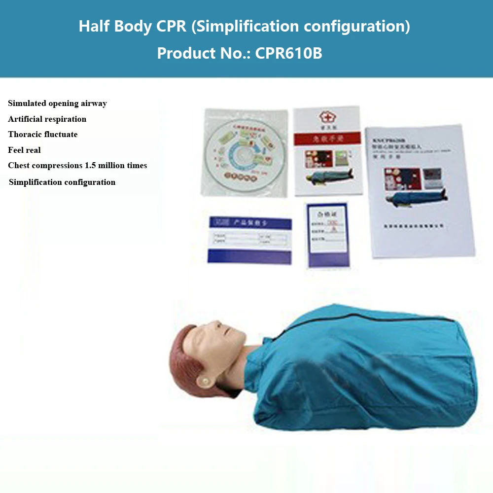 Artificial Respiration CPR Training Dummy with Oxford Tote ...