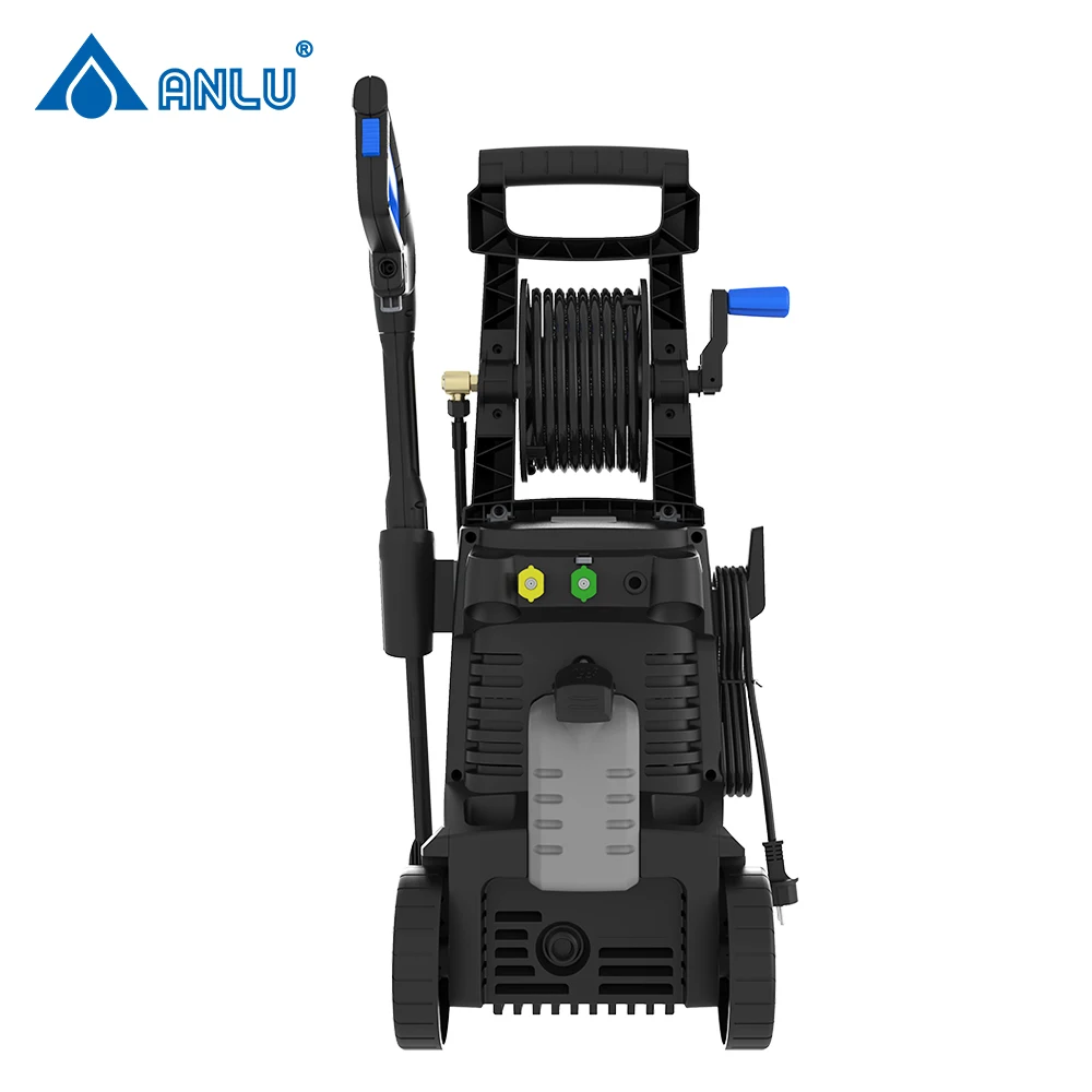 220v Industrial High Pressure Hose Reel Water Jet Washer