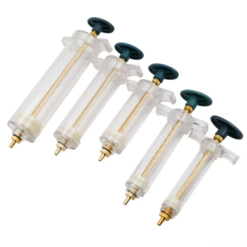 Hand Bird Feeding Syringe Animal Feed Dispenser Veterinary Stainless ...