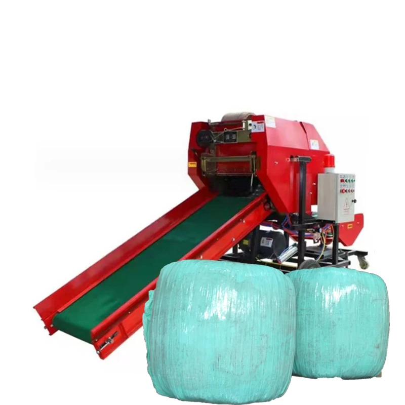 50kg Mini Small Automatic Corn Silage Baler Packing Machine For Sale ...