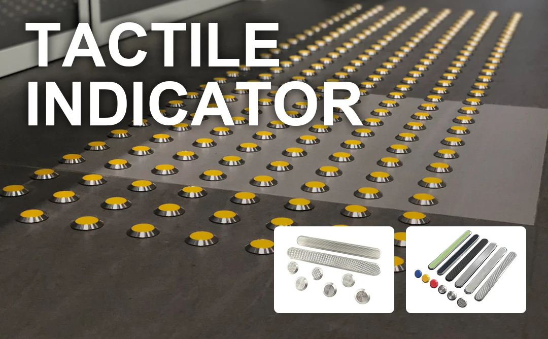 Tactile Ground Surface Indicator Tiles Pavement Road Studs Anti-slip ...