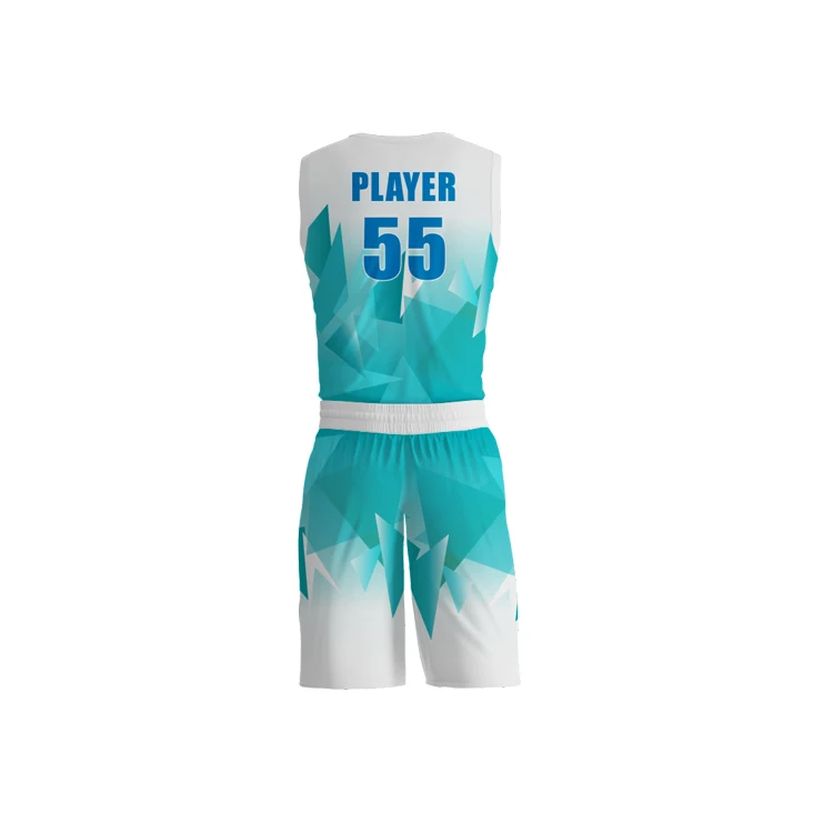 Custom Mesh Basketball Jersey Uniform Design - Wholesale