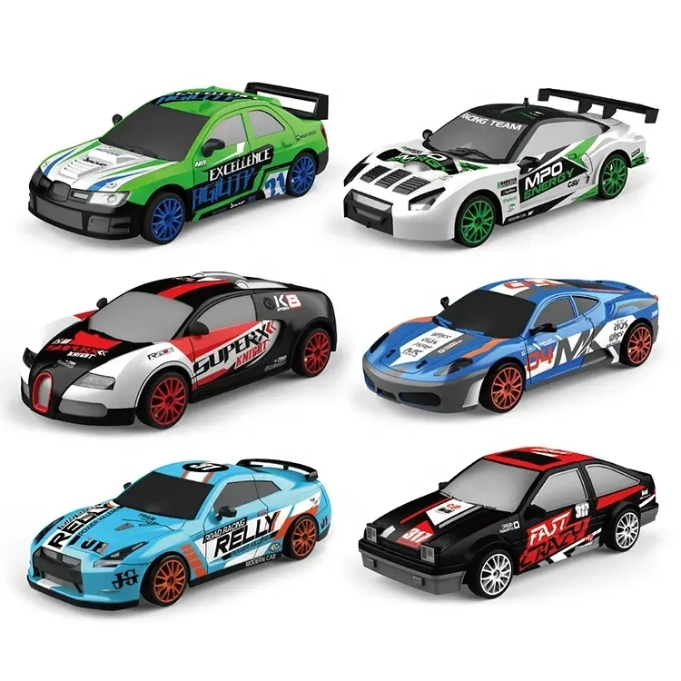 1/24 2.4G 4ch Mini Race 4WD Drift RC Car for Kids & Adults