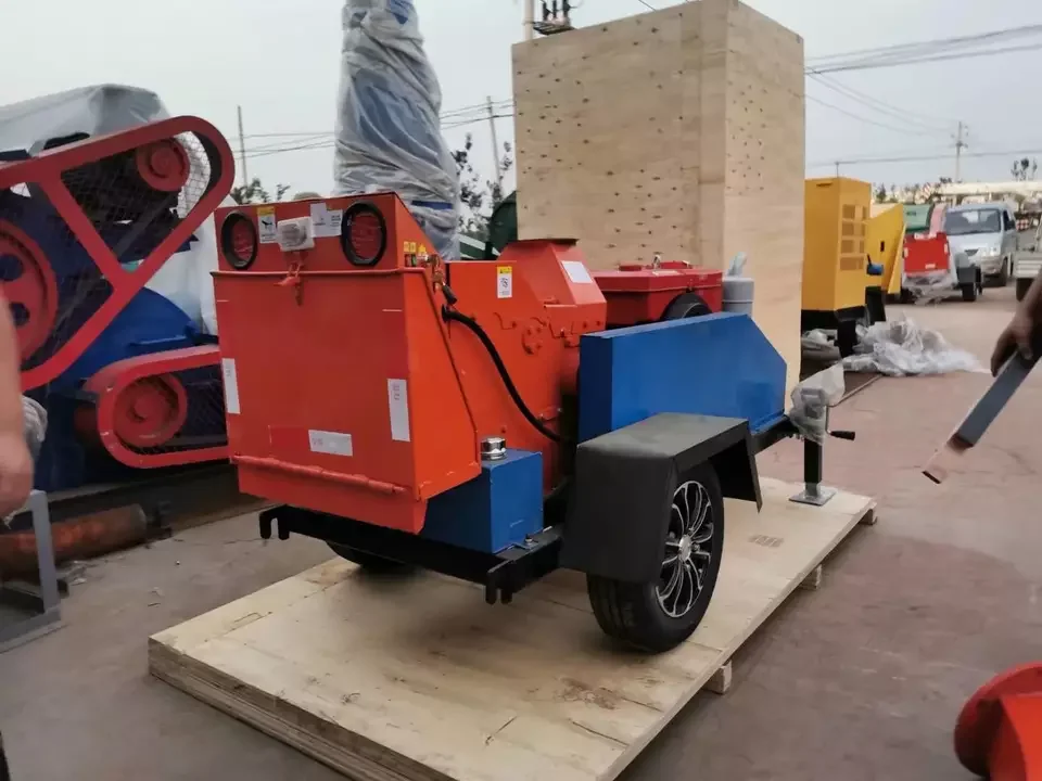 32hp 82 HP Diesel Mobile Wood Chipper - High Performance
