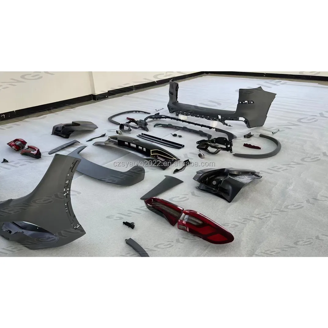 Body Kit Include Front And Rear Bumper With Grille And Auto Lamps Hood ...