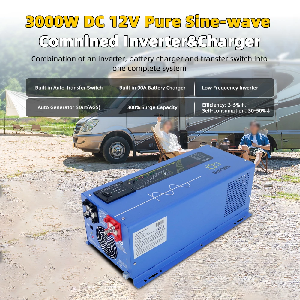 3000W Combination Inverter Charger - Reliable Power Solutions