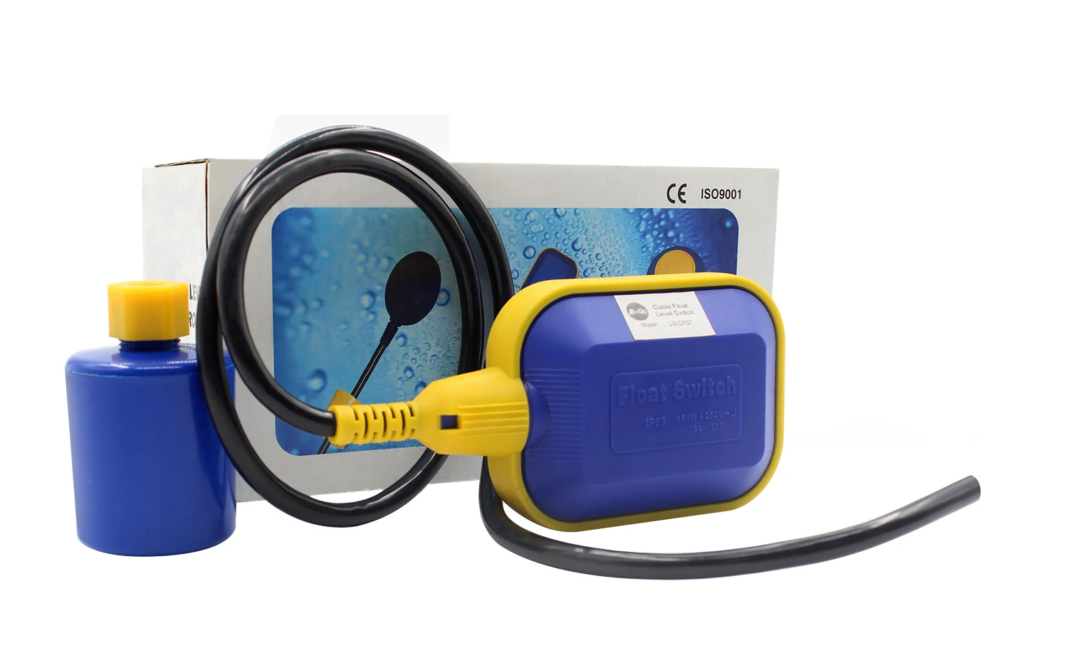 Customizable Cable Length Float Switch for Water Level Control