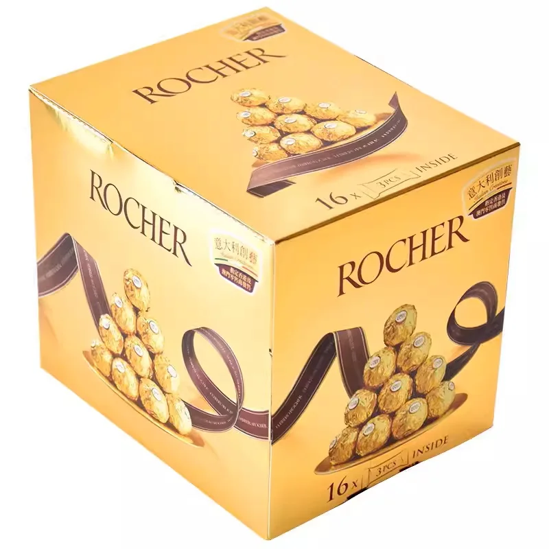 Wholesale 600g T3 Ferrero Rochers Chocolates Sweet Milk Wafer Nuts ...