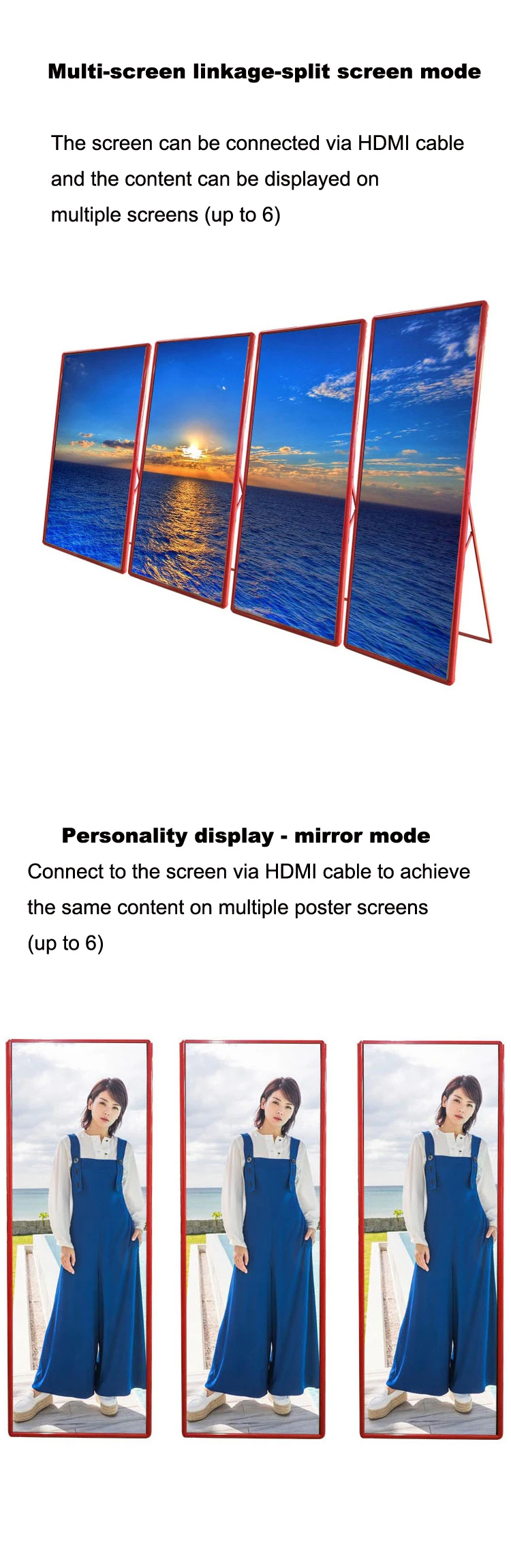 Digital Poster LED Screen - P2.5 Outdoor & Indoor Display