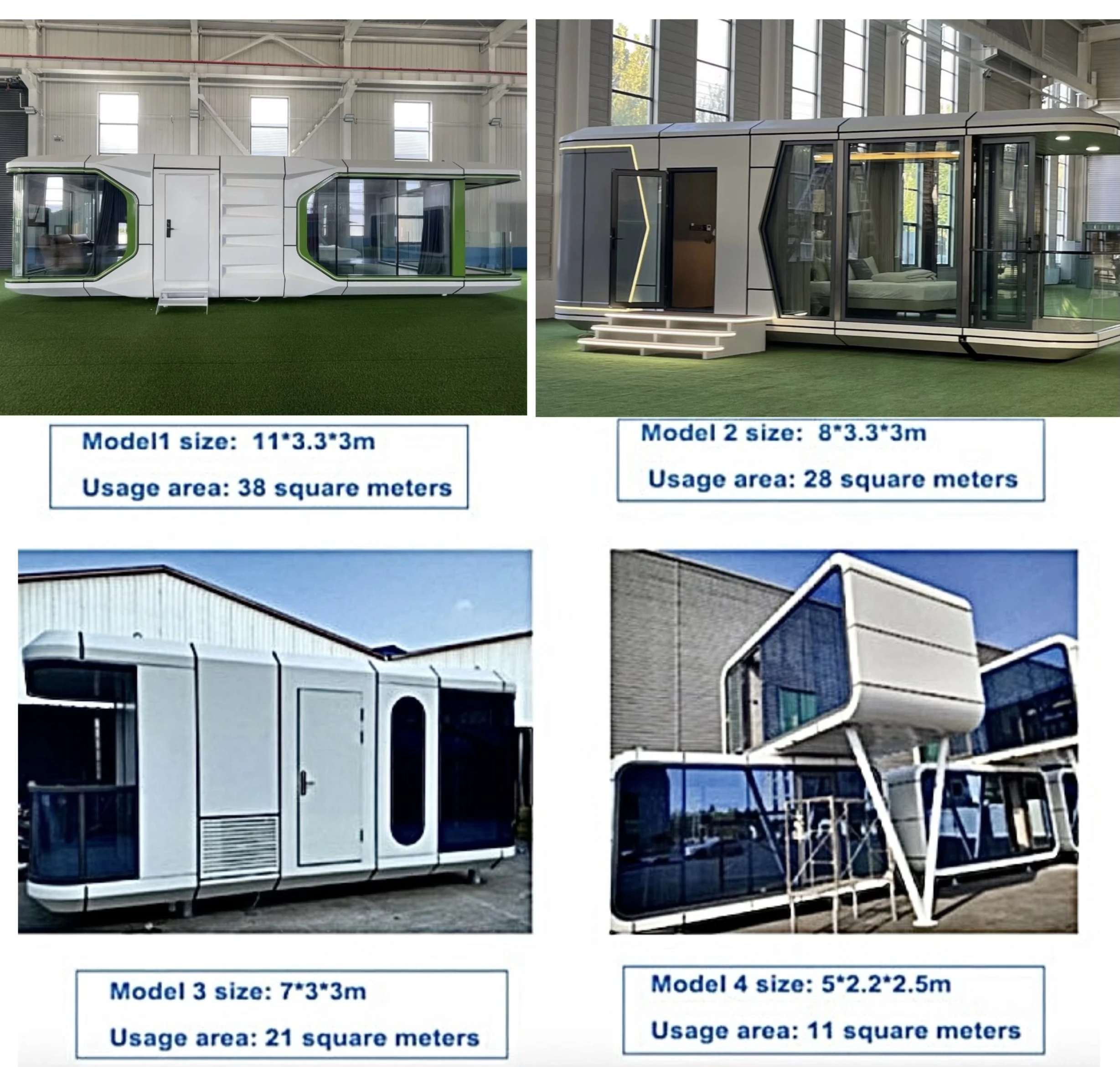 Modular Prefab Airship - Luxury Space Capsule House