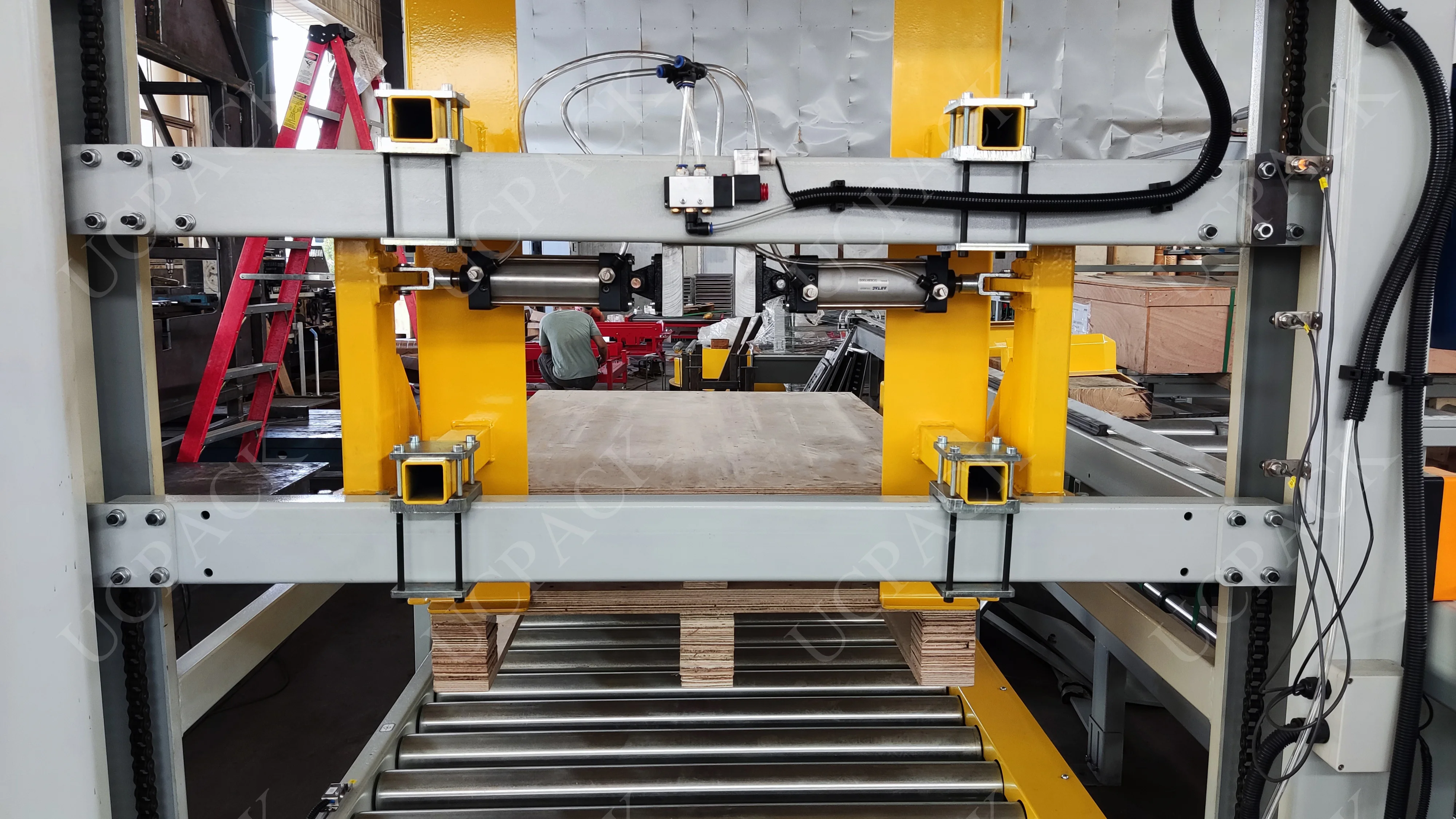 Roller Conveyor Table Motorized Pallet Rotation Turntable| Alibaba.com