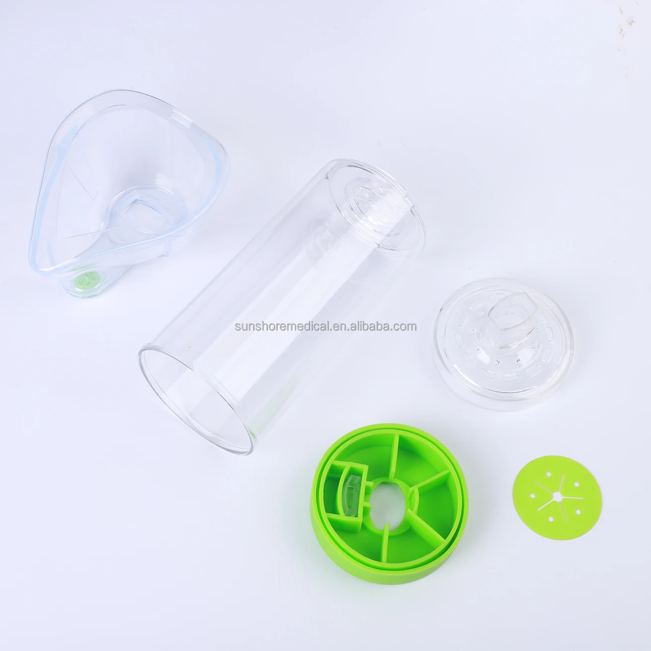350ml Aerochamber with Silicone Mask Aerosol Chamber for Asthma 300ml ...