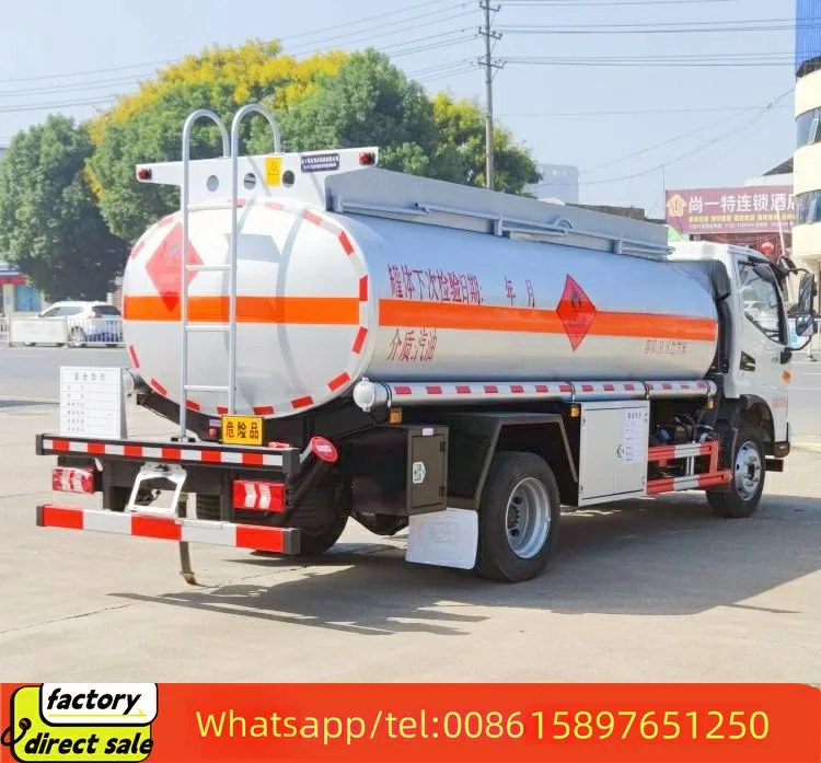 Foton Dongfeng HOWO Jac Japan Isuzu Mini Oil Tank Truck 5000l