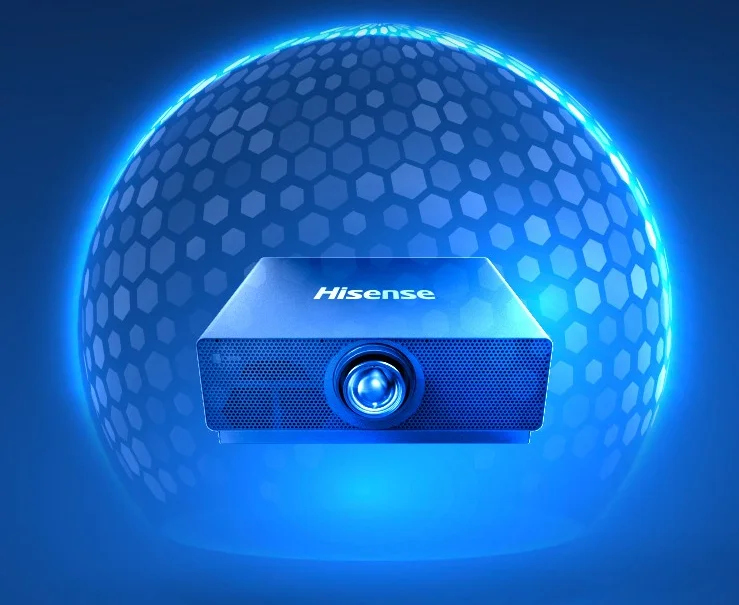 Hisense P80 4K DLP Laser Projector - 8500 Lumens & Android