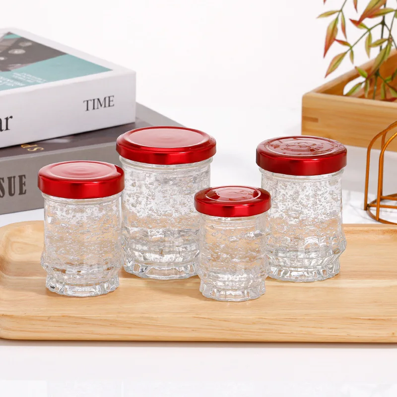 Wholesale Luxury Honey Jar 45ml 75ml 100ml 150ml Food Grade Glass Jar ...