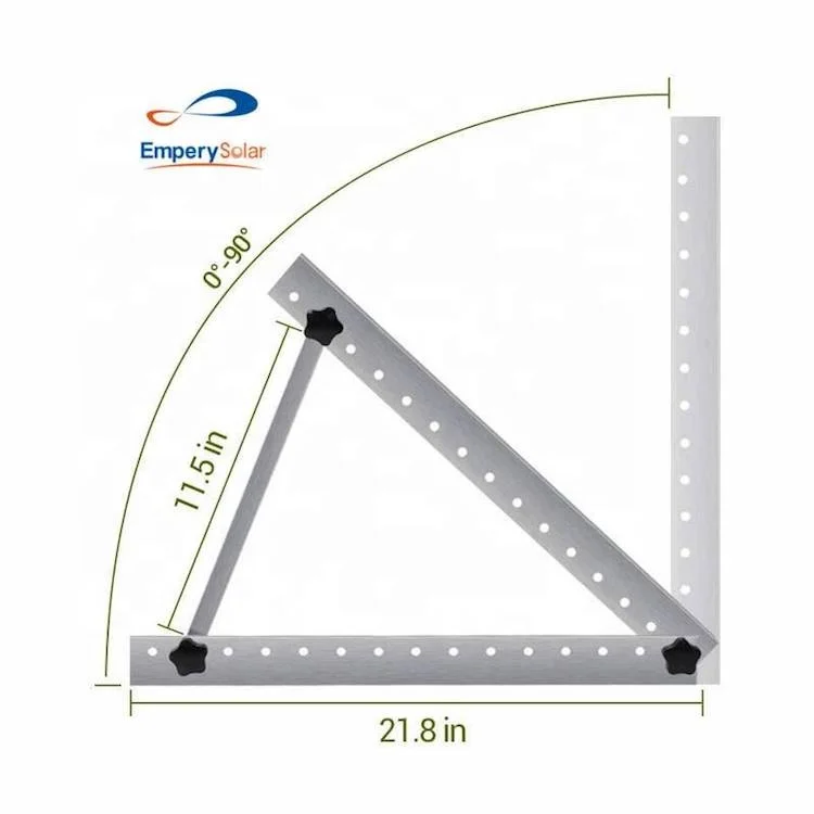 Adjustable Triangle Bracket Tilt Roof Mounting Structure Solar Mounting ...