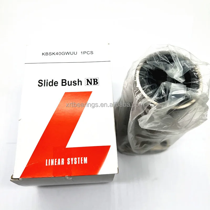 Japan NB Linear Slide Ball Bushing Bearing KBK8 KBK12 KBK16 KBK20 KBK25 ...