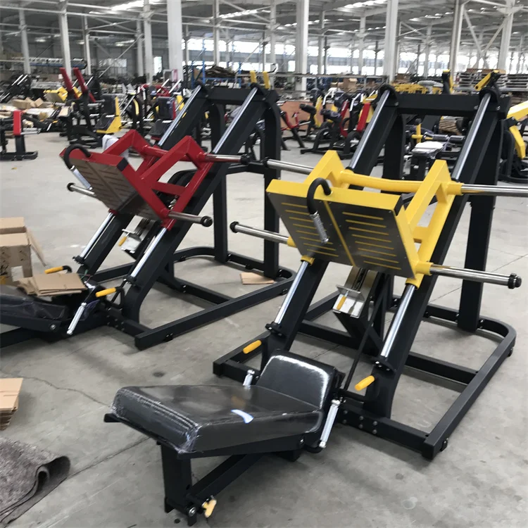 Gym Exercise Hack Squat Machine 8kg 45 Degree Leg Press With Cheap ...